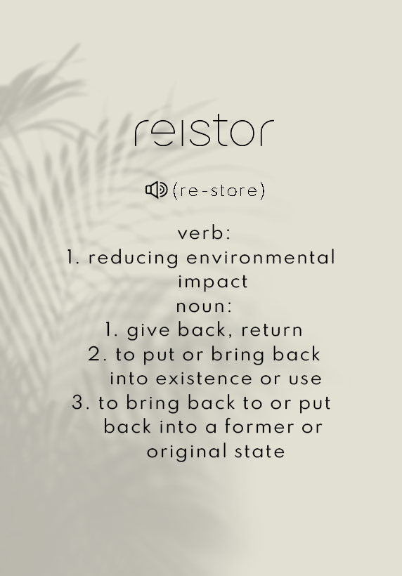 Reistor Official Site | Sustainable Women's Clothing | Ethical Fashion